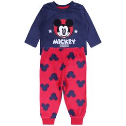 Sarcia.eu Pyjama marineblau-roter Mickey Mouse Pyjama DISNEY 9-12 Monate