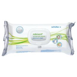 Schülke SCHÜLKE & MAYR GmbH Schülke mikrozid® universal wipes premium Maxi 80 Desinfektionstücher Oberflächen-Desinfektionsmittel (6-St)