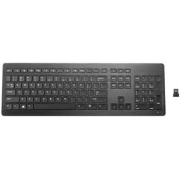 HPE Aruba Z9N41AA - Keyboard Premium Wireless QWERTZ Tastatur (DE) USB-Tastatur