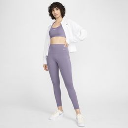 Nike Universa 7/8-Leggings mit Taschen, mittlerem Halt und hohem Bund für Damen - Lila