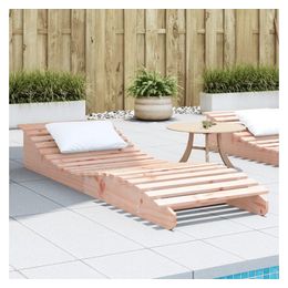 vidaXL Gartenliege Sonnenliege 205x60x31