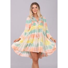 YC Fashion & Style Tunikakleid Handgefertigte Boho Dress" Eleganz trifft auf natürlichen Komfort" (1 -tlg) Boho