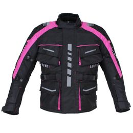 Alpha Speeds Motorradjacke Kinder Motorrad Textil Jacke Biker wasserdicht Jacke mit Protektoren Sport