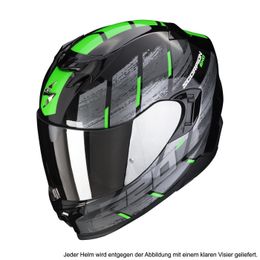 Scorpion Exo Motorradhelm Scorpion Motorradhelm Exo 520 Evo Air Maha schwarz-grün lange Touren