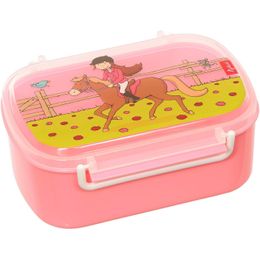 Sigikid Lunchbox Gina Galopp, Polyprophylen (PP), (2-tlg), rosa