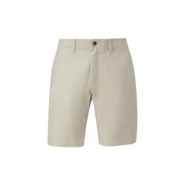 QS Chino-Shorts, Knopfverschluss, für Herren, beige, 33