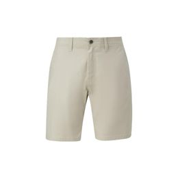 QS Chino-Shorts, Knopfverschluss, für Herren, beige, 32