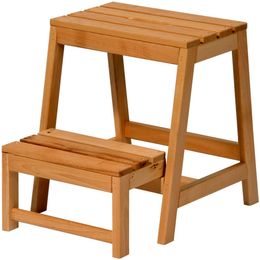 Dobar Multifunktions-Hocker, naturbraun