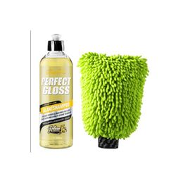 PERFECT WASH - GLANZSHAMPOO 500ml + WASH WORMY GREEN SET