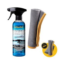 WINDOW WASHER GLASREINIGER 500ML + WAFFLE TOWEL SET