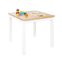 Pinolino Kindertisch Fenna 57 x 57 cm (Farbe: weiß/natur)