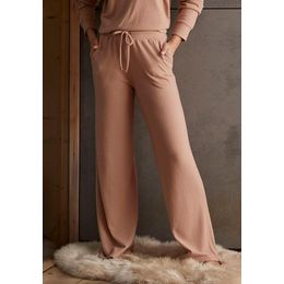 Lascana Loungehose '-Relaxhose' taupe Gr. 32/34 für Damen. Bequem. Nachhaltig.