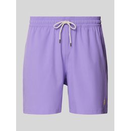 Polo Ralph Lauren Underwear Badehose in unifarbenem Design mit elastischem Bund