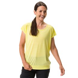 Vaude Shirt, feuchtigkeitsregulierend, kühlend, für Damen, gelb, 44