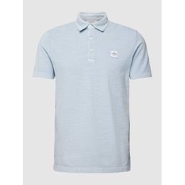 s.Oliver RED LABEL Poloshirt in melierter Optik Modell 'Washer'