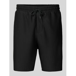 Only & Sons Regular Fit Sweatshorts mit Feinripp Modell 'DRUM LIFE'