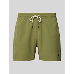 Polo Ralph Lauren Badehose mit Logo-Stitching Modell 'TRAVELER'