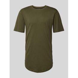 Jack & Jones T-Shirt mit abgerundetem Saum Modell 'ENOA'