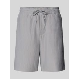 Only & Sons Regular Fit Sweatshorts mit Feinripp Modell 'DRUM LIFE'