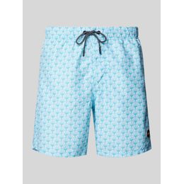 Shiwi Badehose mit Allover-Muster Modell 'Sea Shell'