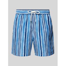 Polo Ralph Lauren Badehose mit Streifenmuster Modell 'TRAVELER'