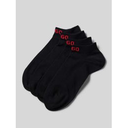 Hugo Socken mit Label-Print im 4er-Pack