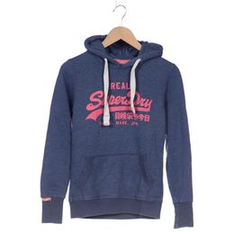 Superdry Damen Kapuzenpullover, blau