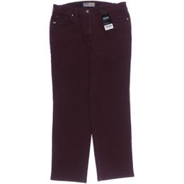 Zerres Damen Jeans, bordeaux, Gr. 42