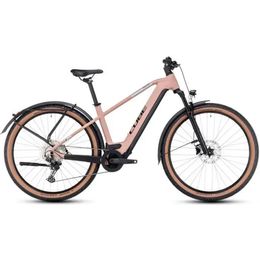 Cube Reaction Hybrid Pro Allroad 500 Wh E-Bike Diamant 29" blushrose'n'silver 21"/XL