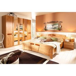 Rauch Bettanlage Sarah, (Set, 3-St), Set: Bett + Nachttische, beige