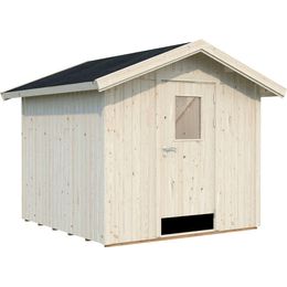 Palmako Gerätehaus Lucas, BxT: 279x289 cm, natur, beige