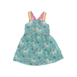 frugi Damen Kleid, türkis, Gr. 98