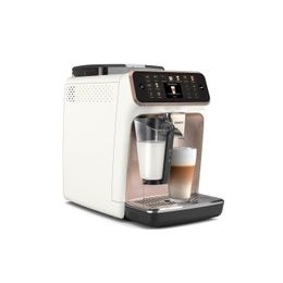 Philips Kaffeevollautomat EP5543/80 5500 Series, 20 Kaffeespezialitäten (heiß oder eisgekühlt), LatteGo-Milchsystem, SilentBrew Technologie, Weiß, rosa lackiert, rosa|weiß