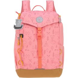 Lässig LÄSSIG Kinderrucksack Adventure, rose, Big Backpack, inkl. thermoisolierter Sitzunterlage; aus recyceltem Material, rosa