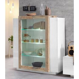 Inosign Vitrine Coro Höhe 126 cm, weiß