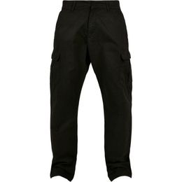 Urban Classics Cargohose Urban Classics Herren Straight Leg Cargo Pants (1-tlg), schwarz