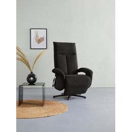 Sit & More sit&more TV-Sessel Tycoon, wahlweise manuell, mit zwei Motoren oder mit Akku oder mit 2 Motoren, schwarz