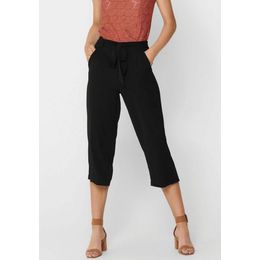 Only Palazzohose ONLWINNER PALAZZO CULOTTE PANT NOOS PTM in uni oder gestreiftem Design, schwarz