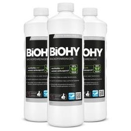 BiOHY Backofenreiniger, Backofenspray, Ofenreiniger, Fettlöser 3er Pack (3 x 1 Liter Flasche)