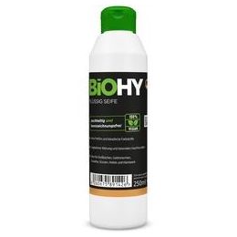 BiOHY Flüssig Seife, Flüssige Handseife, Gesichtsseife, Sensitive Waschlotion 1 x 250 ml Flasche