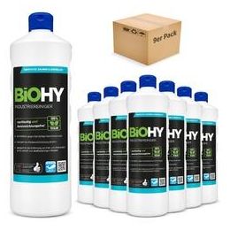 BiOHY Industriereiniger, Werkstattreiniger, Universalreiniger, Bio-Konzentrat 9er Pack (9 x 1 Liter Flasche)
