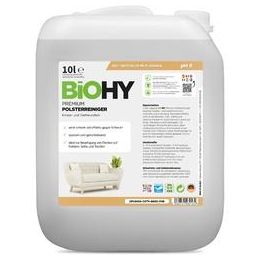 BiOHY Premium Polsterreiniger, Textilreiniger, Polsterreinigungsmittel, Sofa Reiniger 1 x 10 Liter Kanister