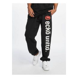 Ecko Unltd. Stoffhose Ecko Unltd. Herren 2Face Sweatpants (1-tlg), schwarz