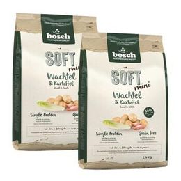 Bosch Soft Mini Wachtel & Kartoffel 2x2,5 kg