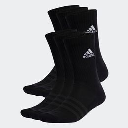 Adidas Cushioned Sportswear Crew Socken, 6 Paar