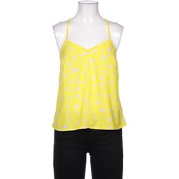Calvin Klein Jeans Damen Top, gelb, Gr. 34