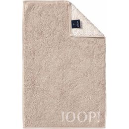 JOOP! G&auml;stehandtuch 'Doubleface' Herren Gr&ouml;&szlig;e One Size beige / hellbeige