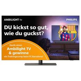 Menabo PHILIPS 55OLED808/12 4K OLED Ambilight TV (Flat, 55 Zoll / 139 cm, 4K, SMART TV, Ambilight, GoogleTV)