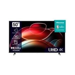 HISENSE 50A6K, LED-Fernseher 127 cm (50 Zoll), schwarz, UltraHD/4K, Triple Tuner, HDR Sichtbares Bild: 127 cm (50") Auflösung: 3840 x 2160 Pixel Format: 16:9