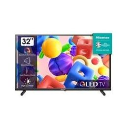 HISENSE 32A5KQ, QLED-Fernseher 80 cm (32 Zoll), schwarz, FullHD, Triple Tuner, SmartTV Sichtbares Bild: 80 cm (32") Auflösung: 1920 x 1080 Pixel Format: 16:9